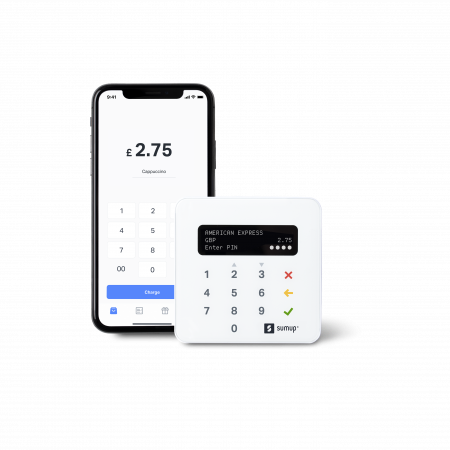 SumUp Air Card Reader Mobile Contactless Payment Machine
