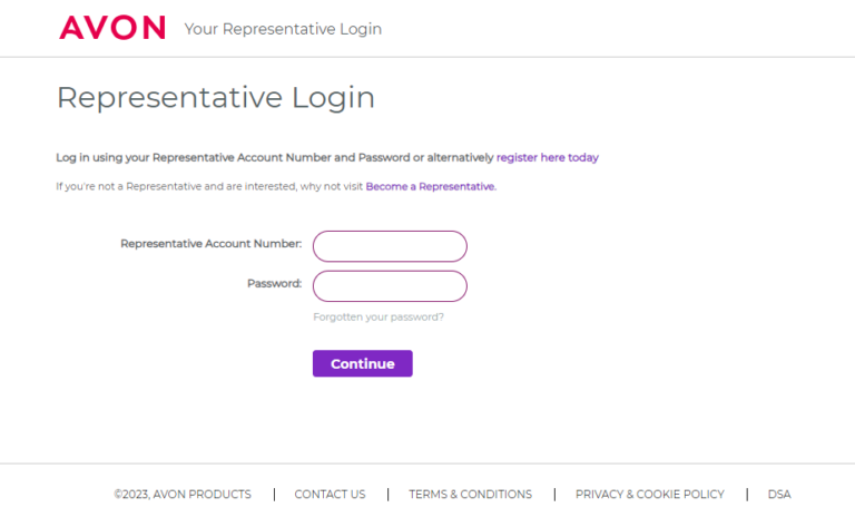 Avon Rep Login: How to Access Your Representative Account